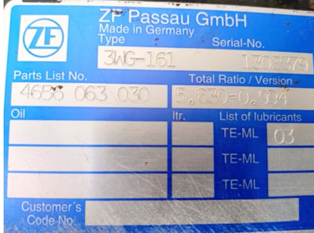 What Are Durst Pump Drive Nomenclature Codes Used For? | Palmer Johnson ...