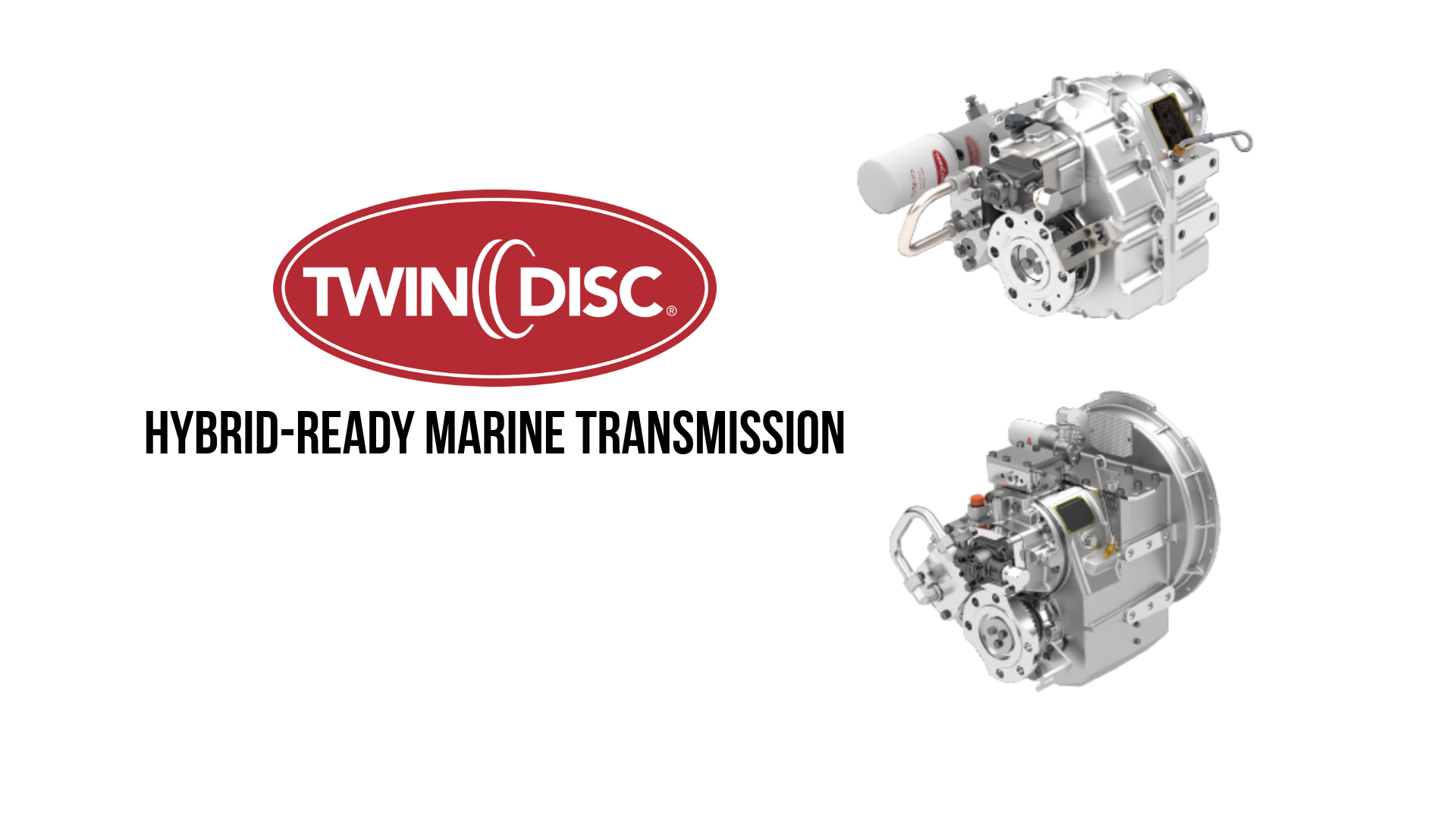 Twin Disc Hybrid-Ready Marine Transmission | Palmer Johnson Power Systems