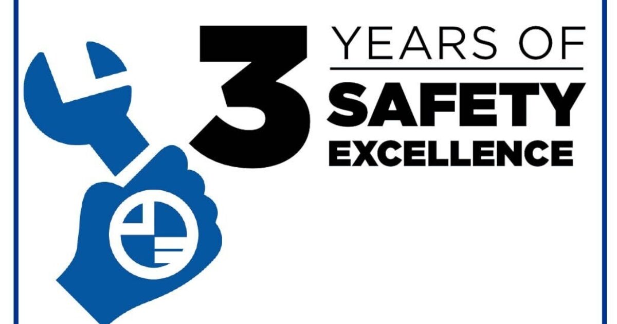 3 Years of Safety Excellence | Palmer Johnson Power Systems