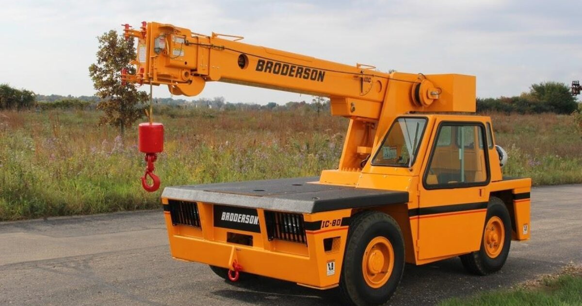 FOR SALE: Broderson Crane IC80-2D | Palmer Johnson Power Systems