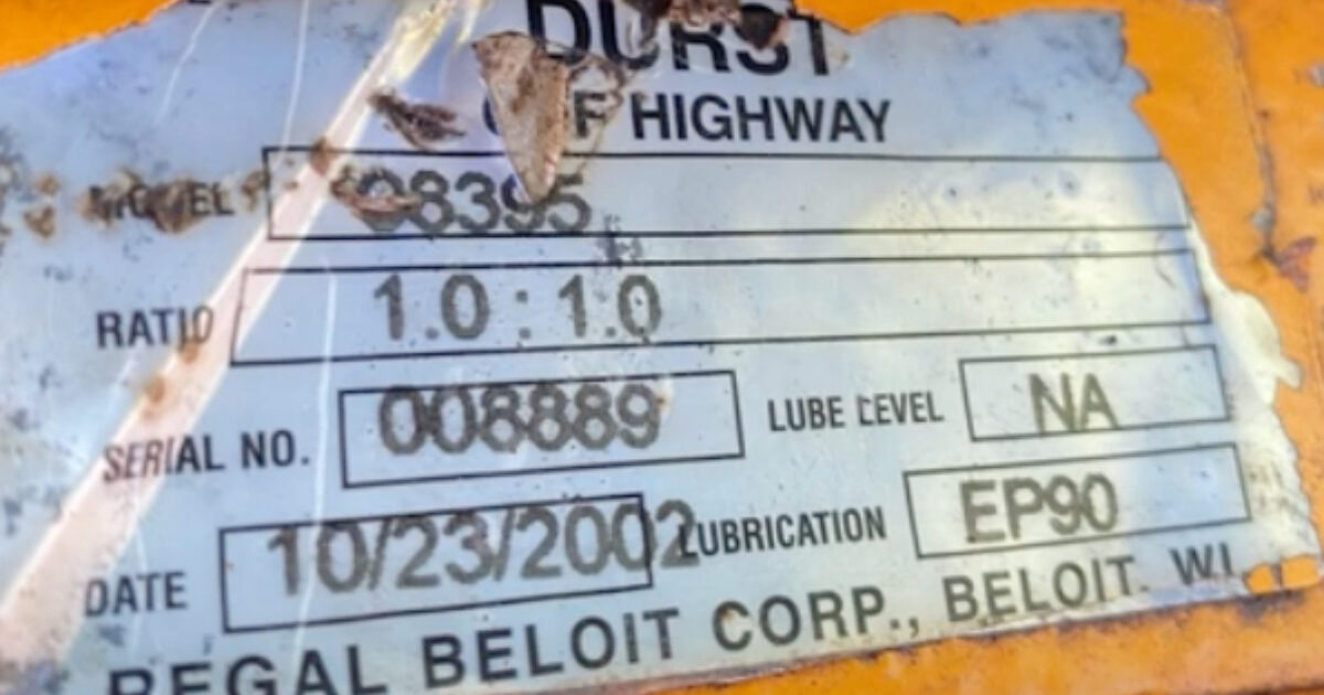 How to Identify your Durst Unit | Palmer Johnson Power Systems