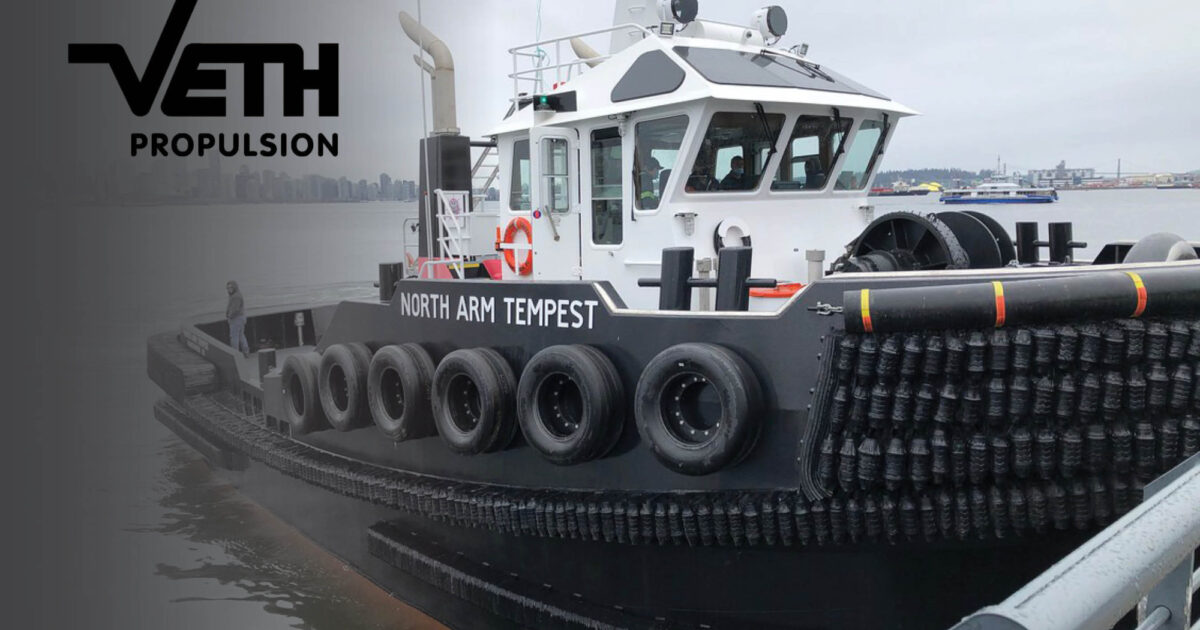 Veth Drives onboard the North Arm Tempest | Palmer Johnson Power Systems