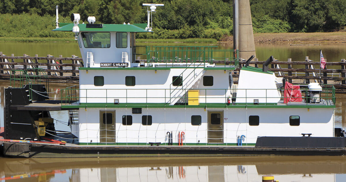 New Towboat Robert S. Wilkins Honors River Reviver | Palmer Johnson Power…