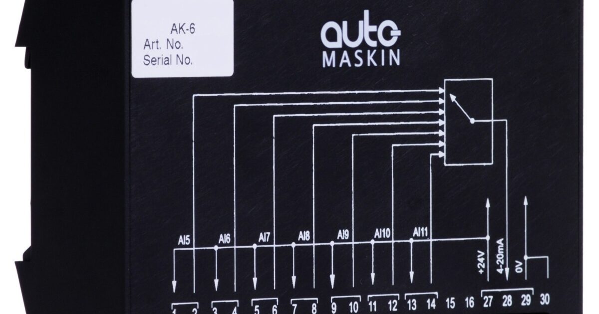 Auto Maskin AK-6 Analog Expansion Unit | Palmer Johnson Power Systems