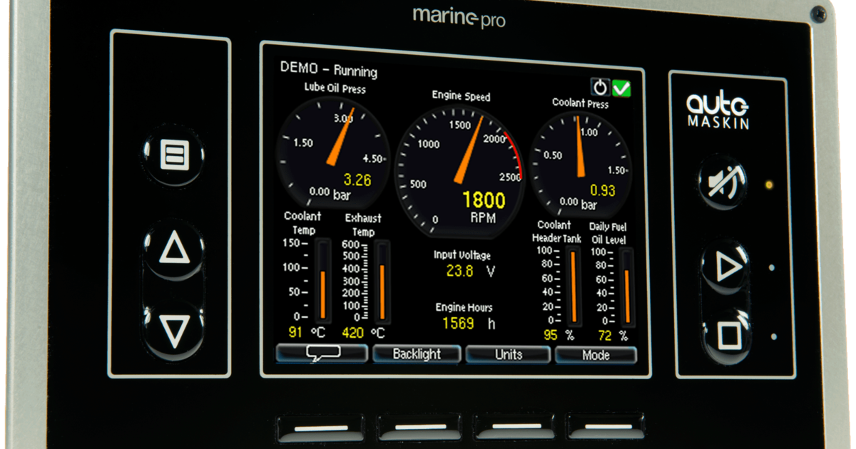 Auto Maskin DCU 410 Engine Controller | Palmer Johnson Power Systems