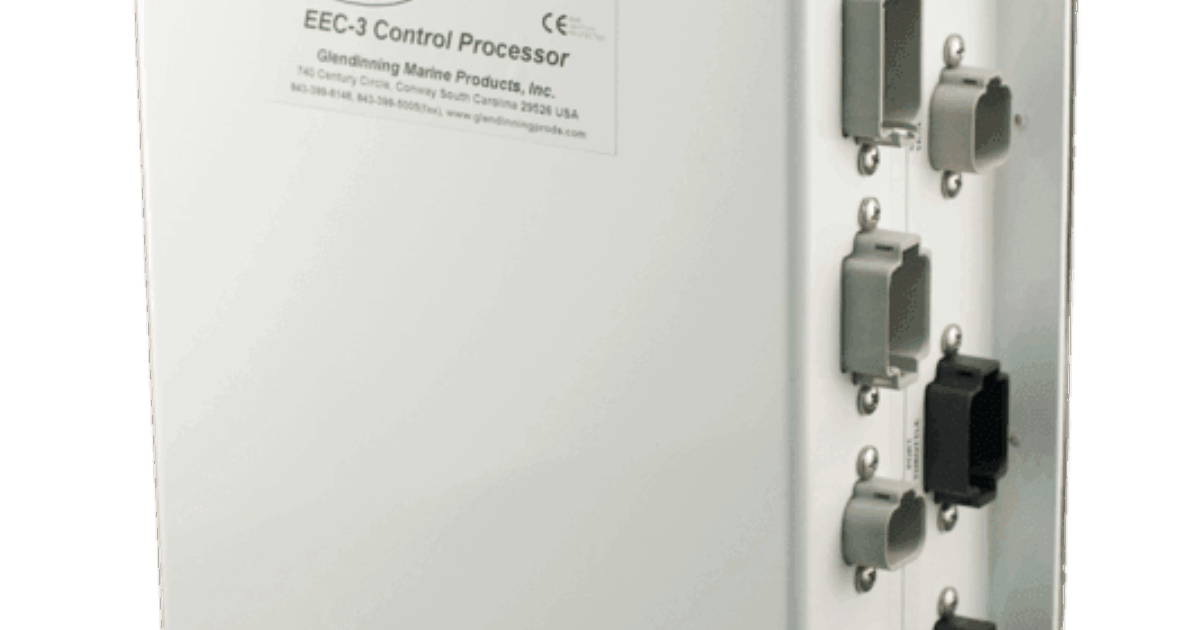 Glendinning EEC 3 Electronic Marine Engine Control System | Palmer Johnson