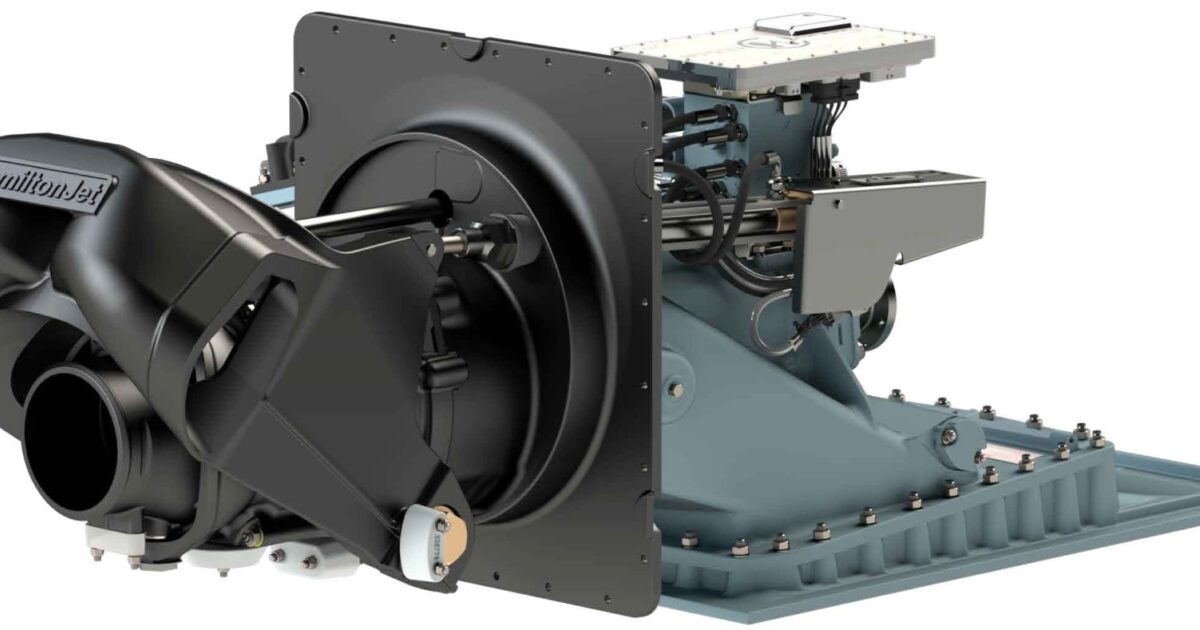 HamiltonJet HJX27 Waterjet | Palmer Johnson Power Systems