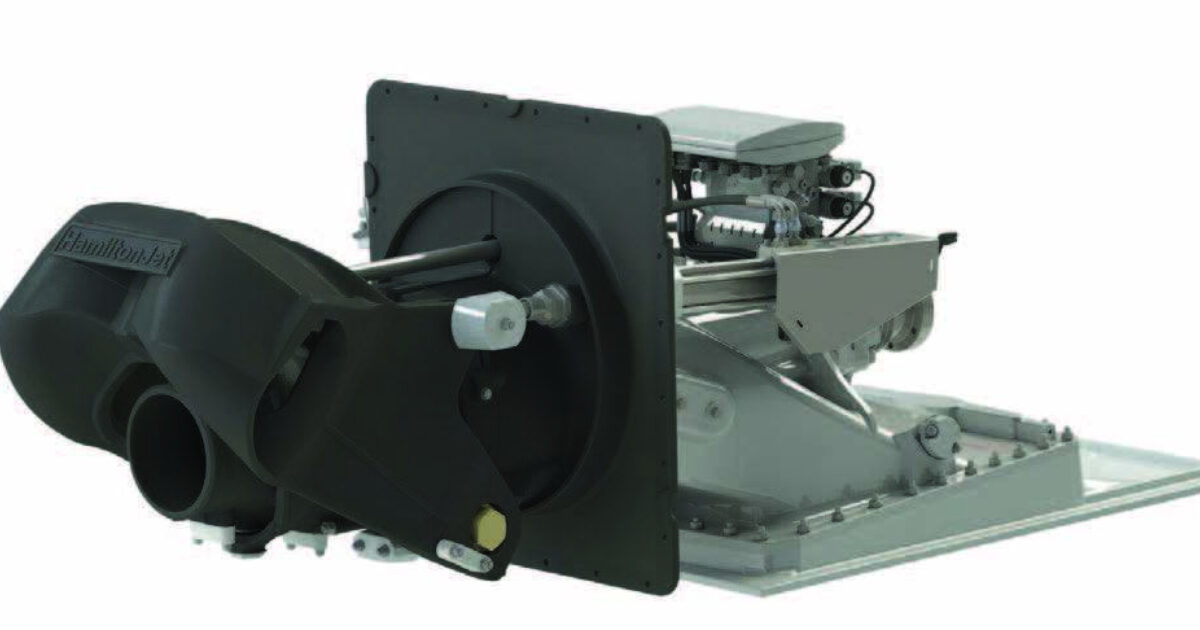 HamiltonJet HJX29 Waterjet | Palmer Johnson Power Systems