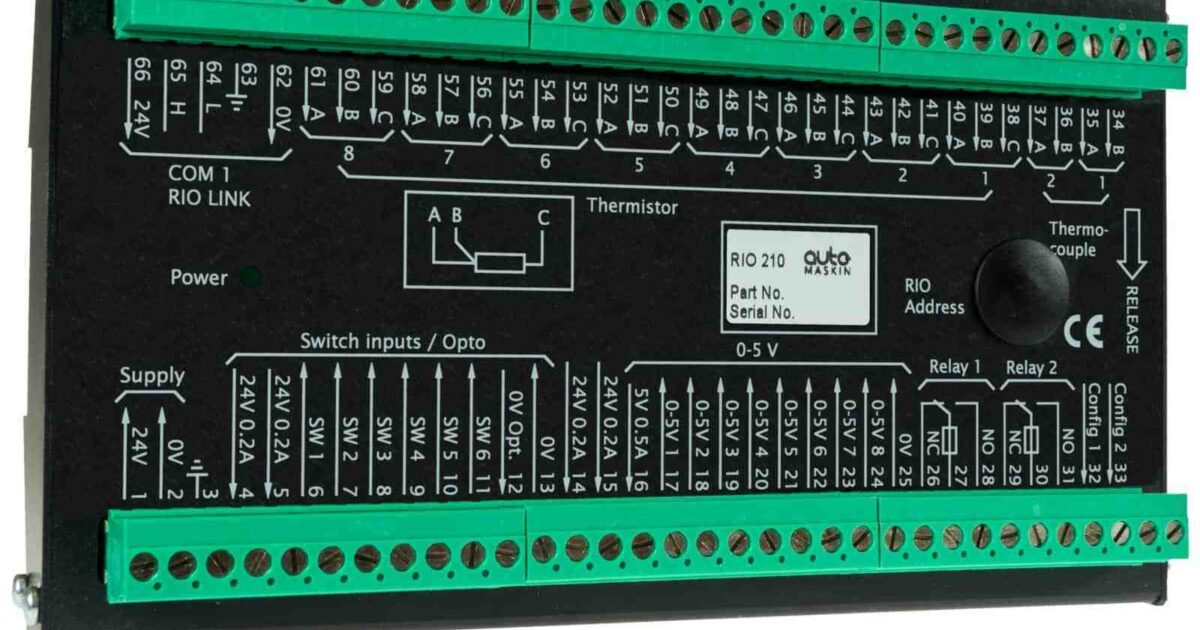 Auto Maskin RIO 210 Remote I/O Unit | Palmer Johnson Power Systems