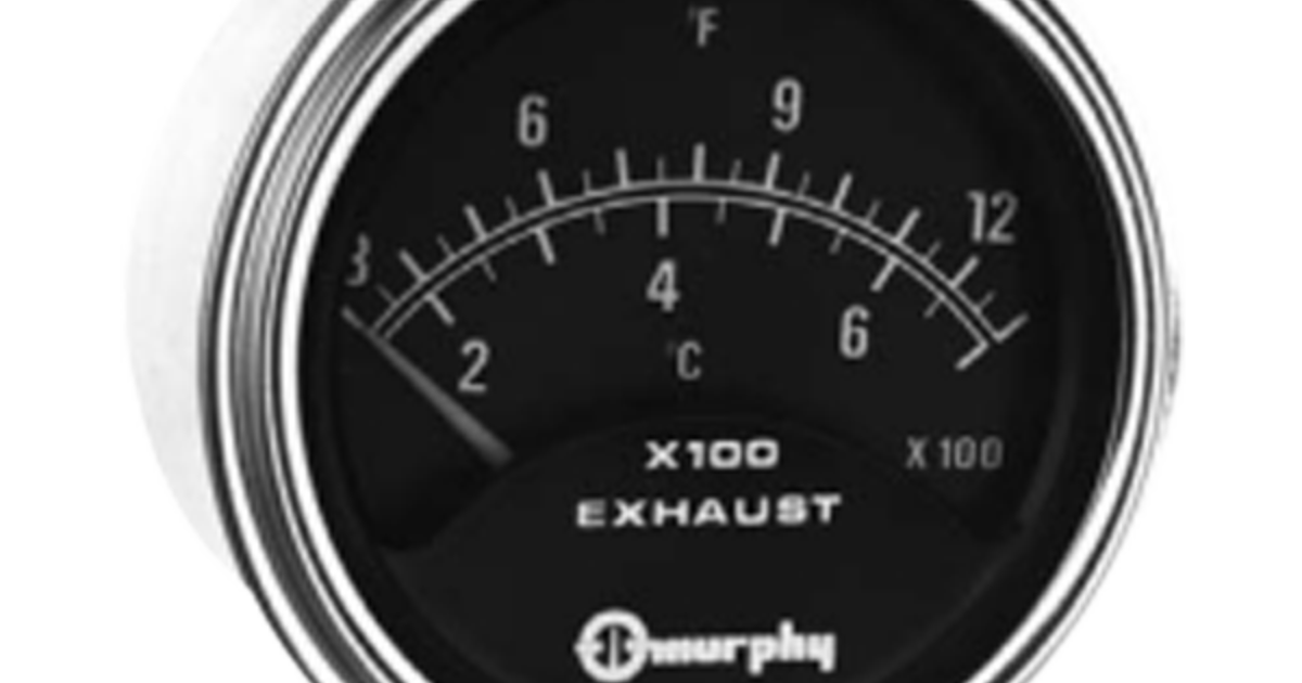 Murphy by Enovation Exhaust Pyrometers | Palmer Johnson Power Systems