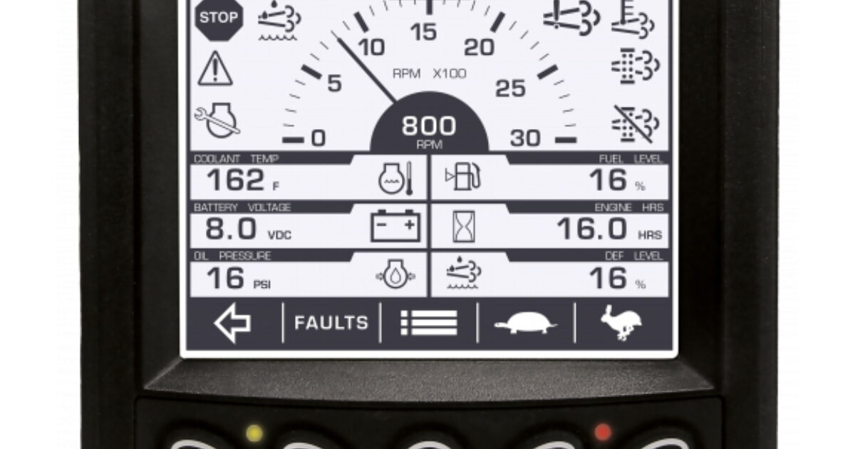 Murphy by Enovation Powerview Tactile Button Displays - PV380 | Palmer ...