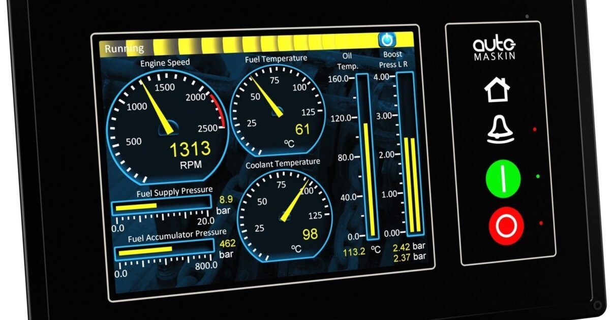 Auto Maskin RP 410E Remote Panel | Palmer Johnson Power Systems